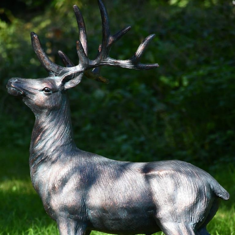 Elegant Stag Statue | Garden Wonders UK