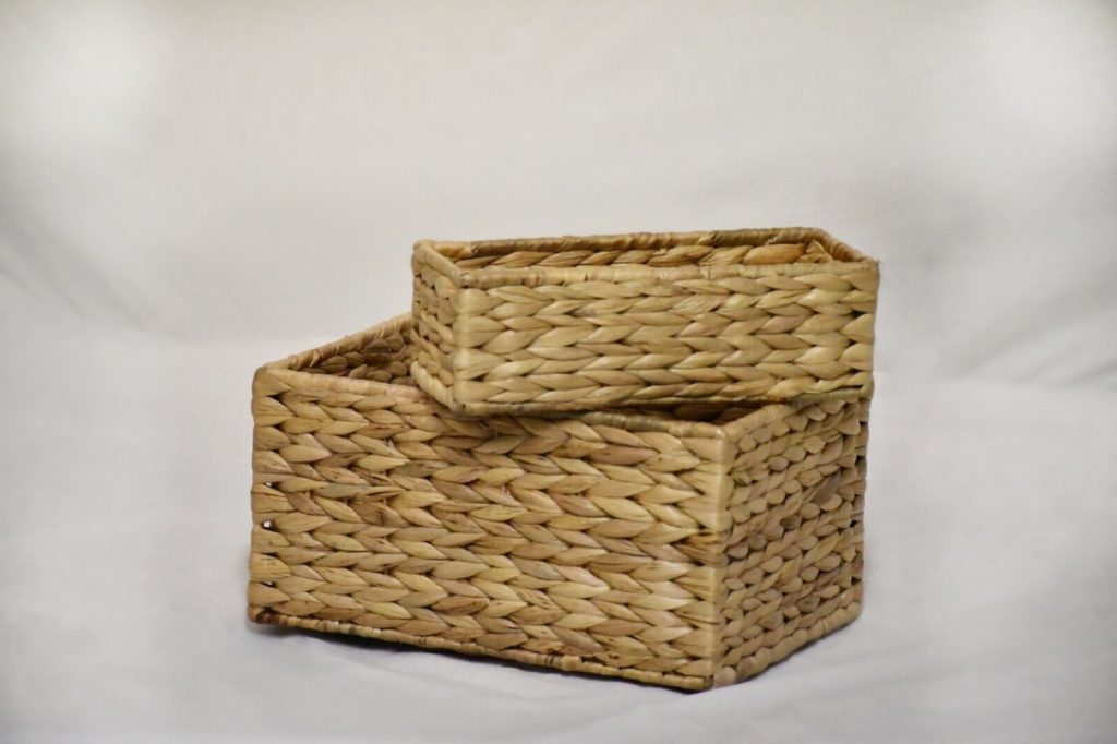 Rectangle Banana leaf Storage Baskets - Garden Wonders UK