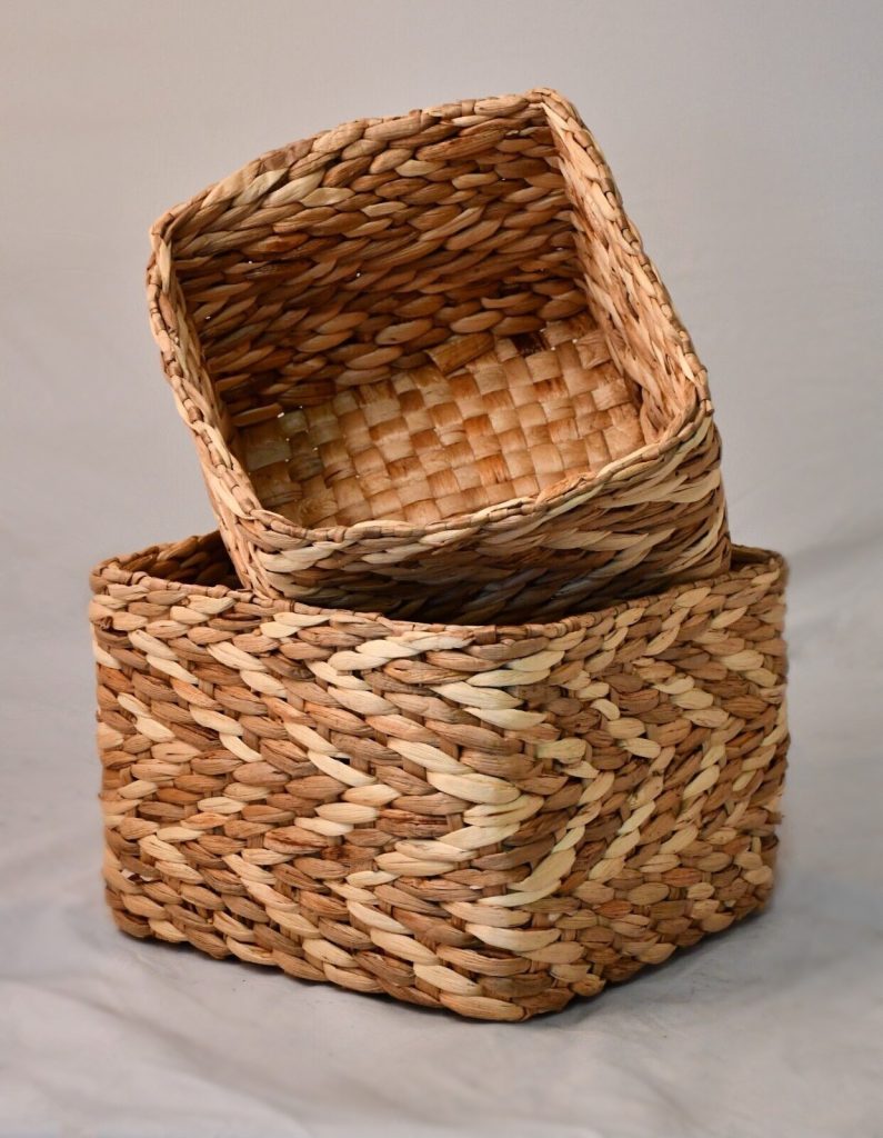 Banana leaf Storage Baskets - Garden Wonders UK